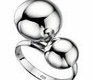 silver ball ring