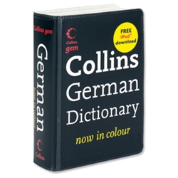 gem german dictionary with colour