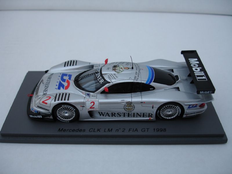 Spark Mercedes Benz CLK GTR LM 2 FIA GT 1998 Klaus Diecast Model Cars - Other - review, compare ...
