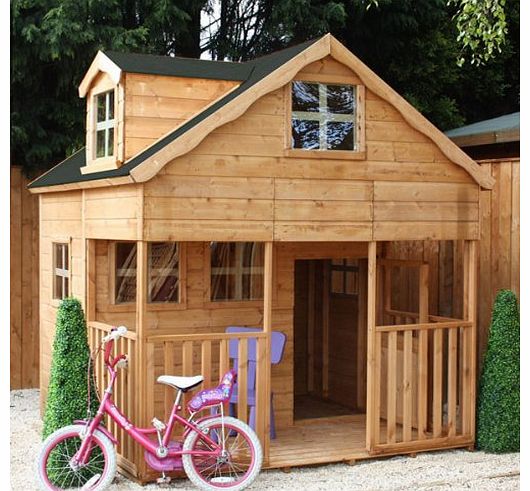 wooden playhouse